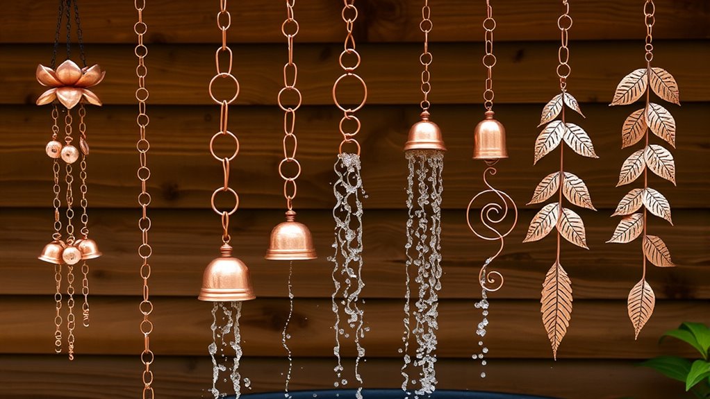 6 Rain Chain Designs That Make Water Movement Beautiful - The Gardening ...