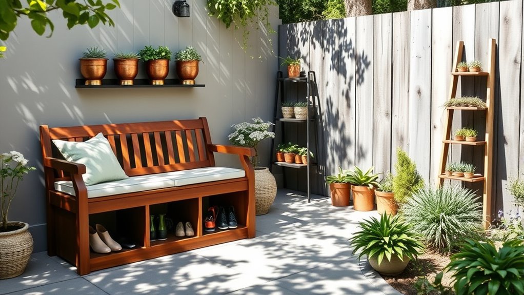 9 Garden Storage Solutions Disguised as Design Features - The Gardening ...