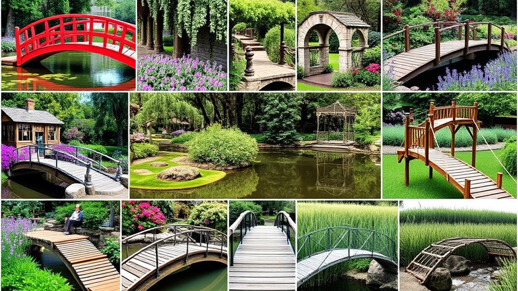 9 Garden Bridge Designs That Create Focal Points - The Gardening Tips