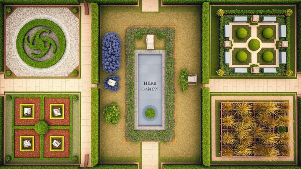 5 Formal Garden Layouts Simplified for Modern Homes - The Gardening Tips