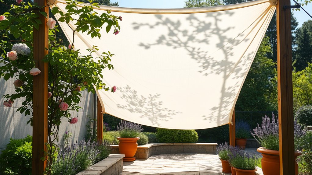 9 Garden Canopy Ideas That Filter Harsh Sunlight - The Gardening Tips