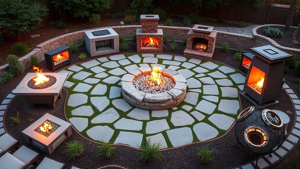8 Fire Feature Designs That Create Year-Round Garden Focal Points - The ...