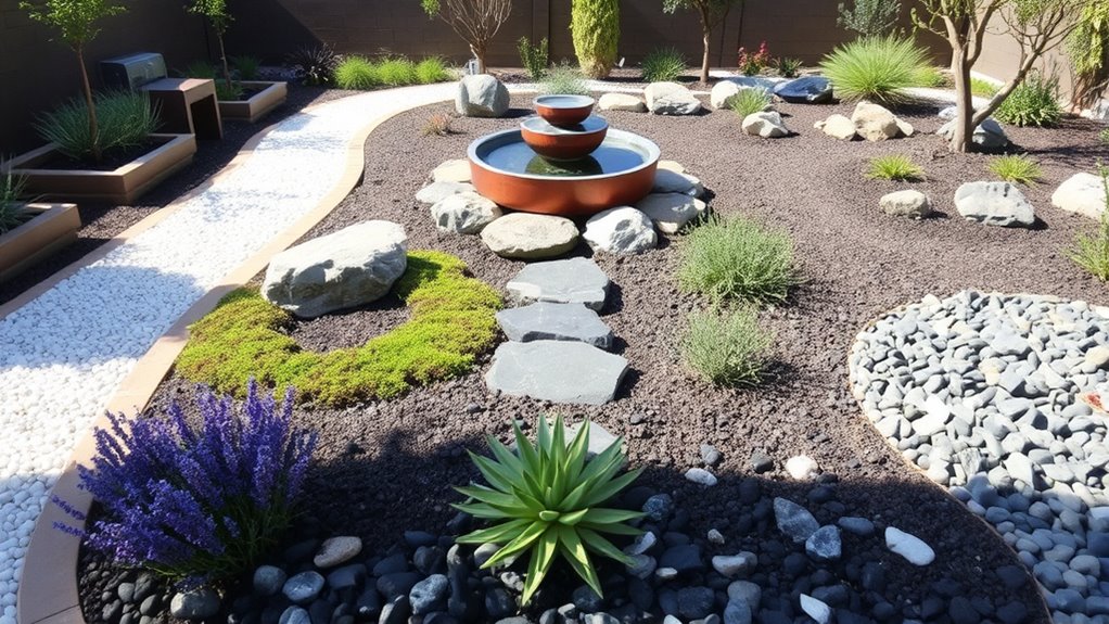 10 Garden Ideas Using Decorative Stones - The Gardening Tips