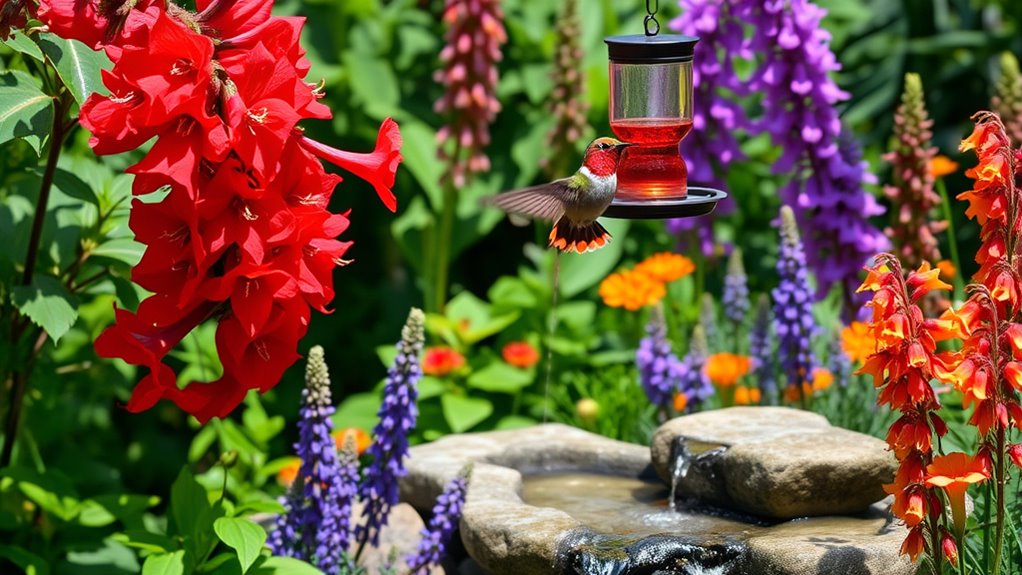 10 Garden Ideas for Attracting Hummingbirds - The Gardening Tips